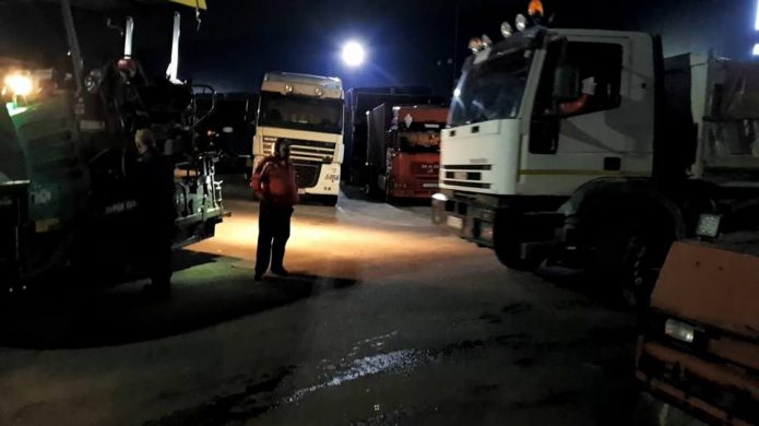 Asfaltare Curte Interioara la Honest General Trading pe Șos. de Centura ...